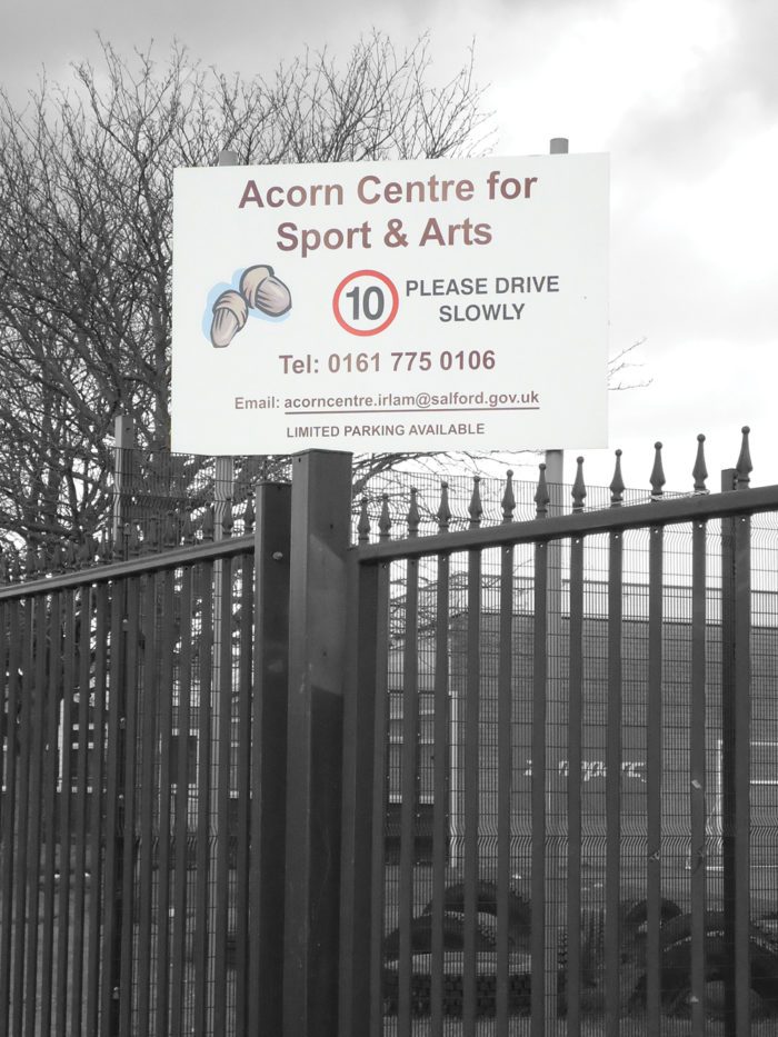 acorn-school-sign - Signs Northwest