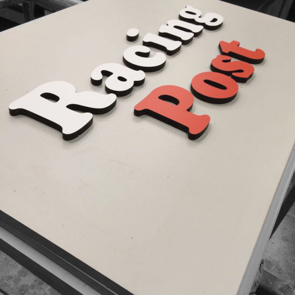 Flat-Cut Letters - Signs Northwest