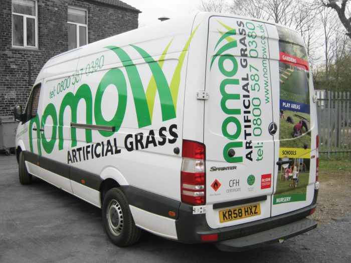 nomow-sprinter-livery - Signs Northwest