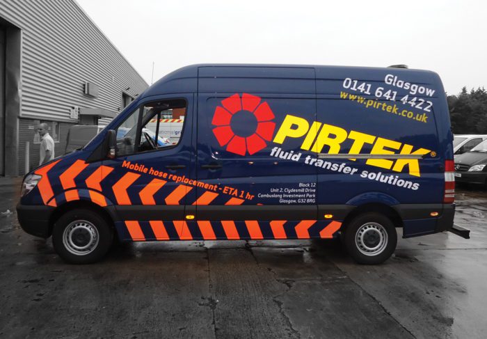 pirtek-sprinter-livery - Signs Northwest