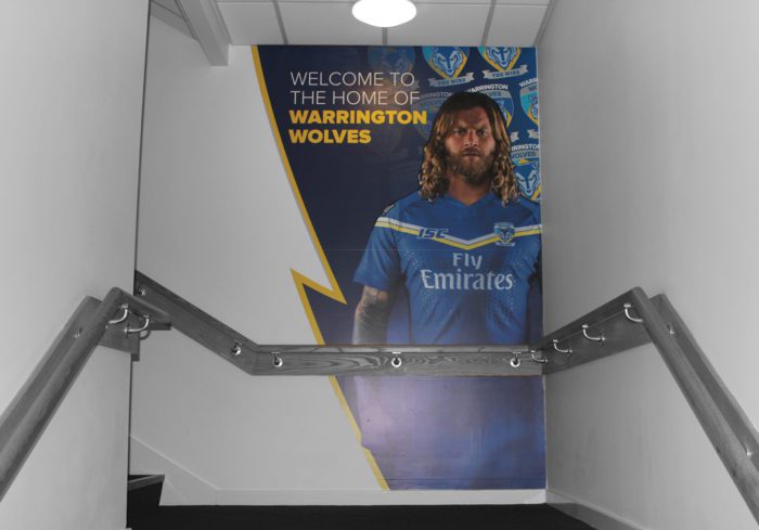 wolves-stairs - Signs Northwest