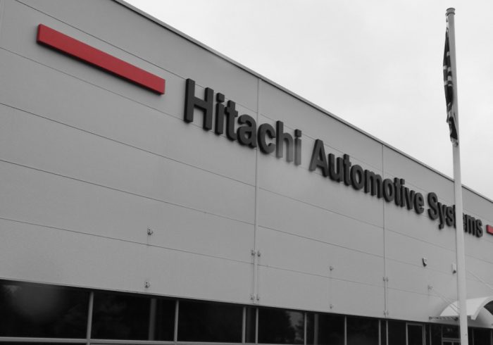 Hitachi Building Sign - Signs Northwest