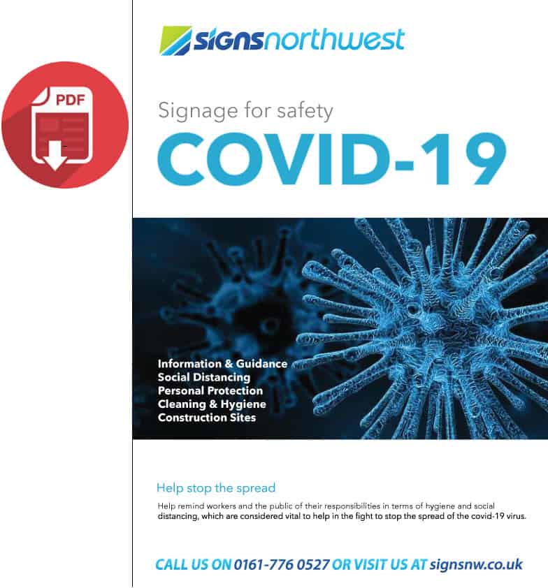 Covid-19 - Safety Signs Catalogue - Signs Northwest