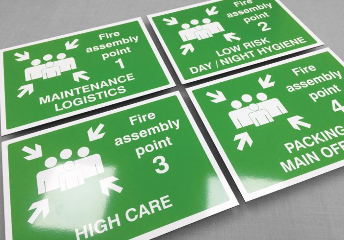 Fire Assembly Signs - Signs Northwest