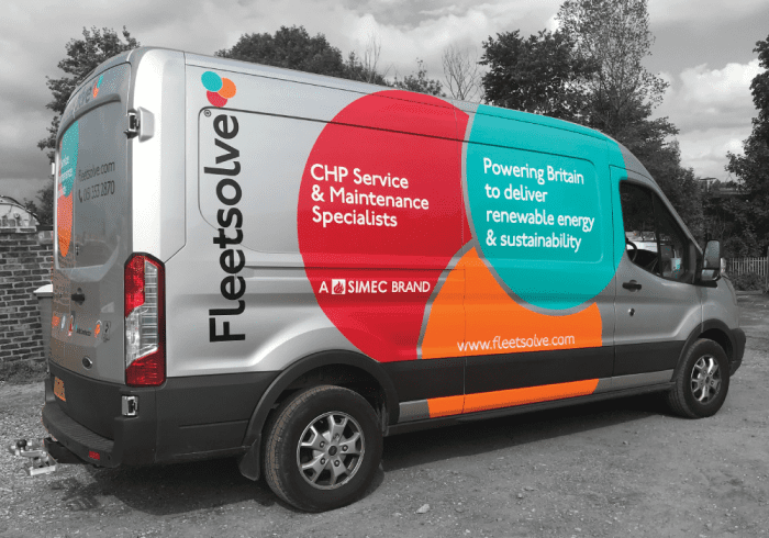 fleetsolve-ford-transit-livery - Signs Northwest