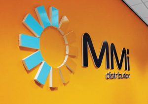 mmi-distribution-built-up-wall-sign - Signs Northwest