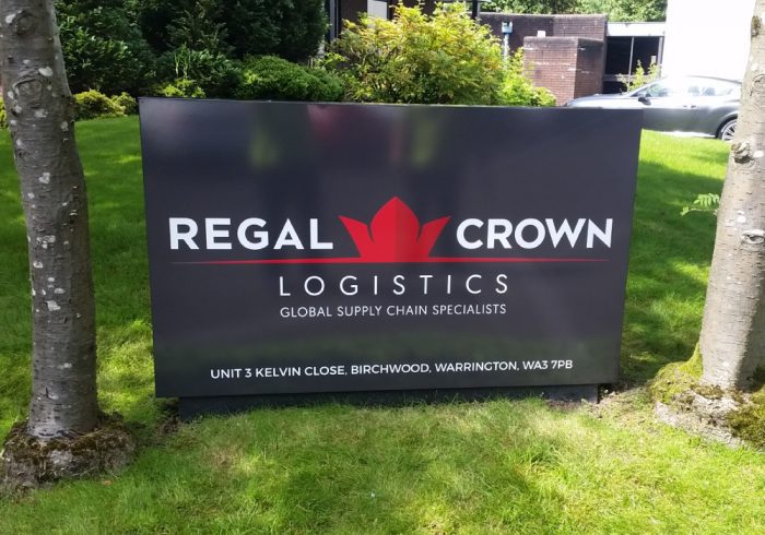regal-crown-freestanding-sign - Signs Northwest