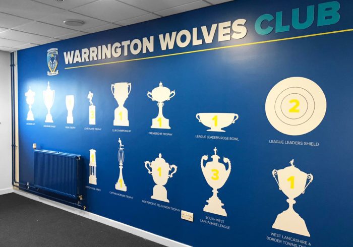 warrington-wolves-club-honours-wall - Signs Northwest